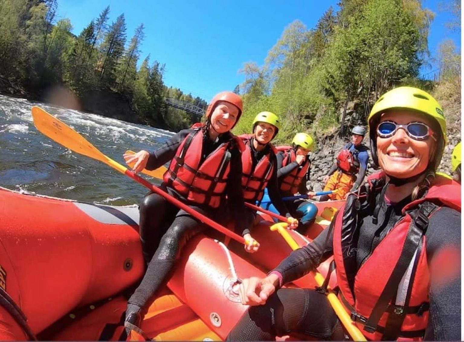 Vått jentetreff med Heidal Rafting - Linns Reise - Travel Blog